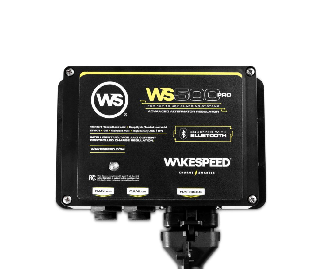 WS500 Pro Bluetooth® Alternator Regulator - Wakespeed